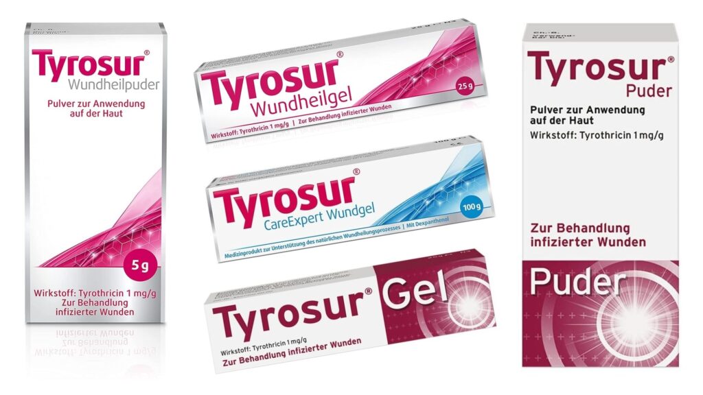 Tyrosur-Produkte - Gesundheitszentrale