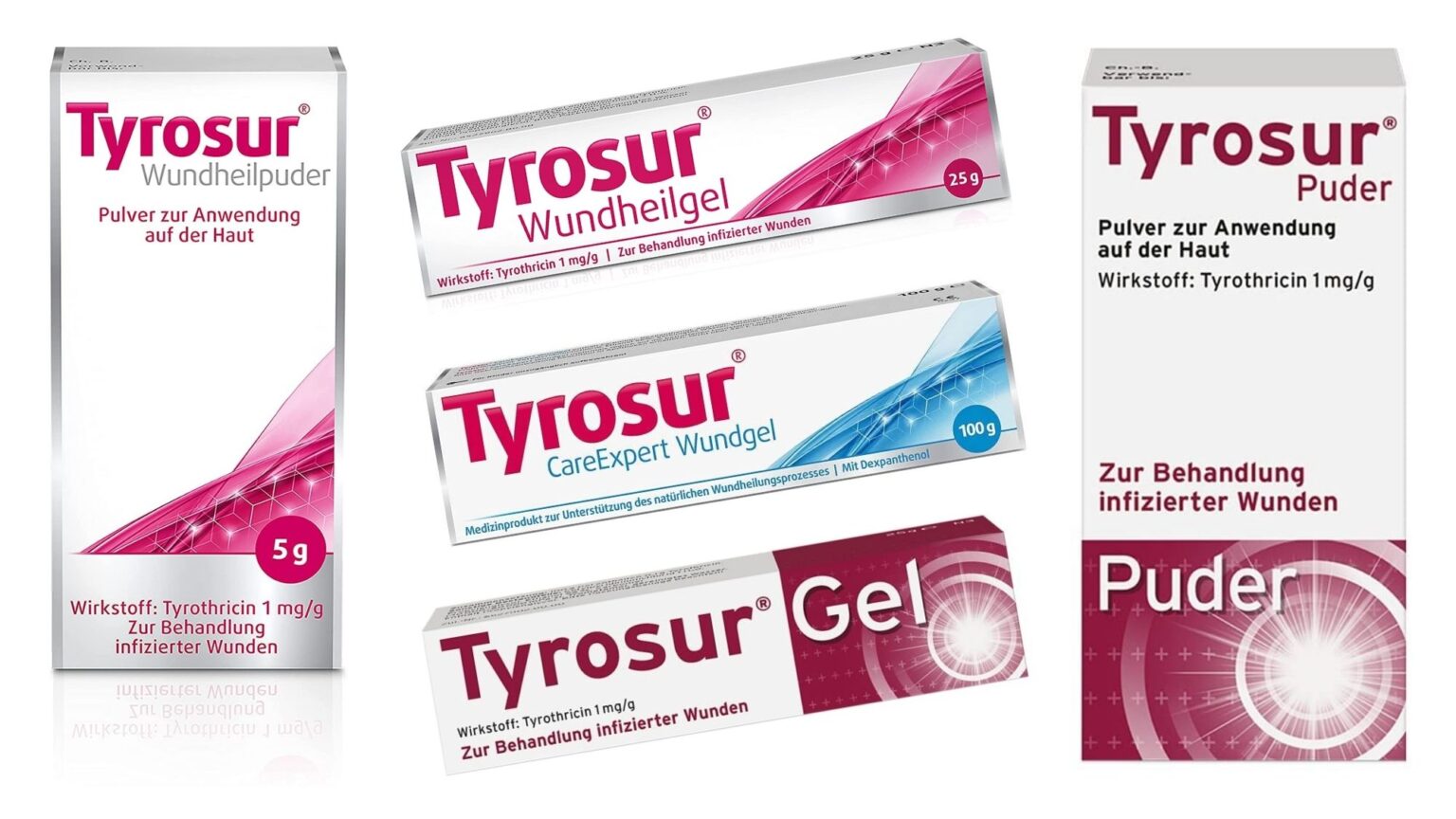 Tyrosur-Produkte - Gesundheitszentrale